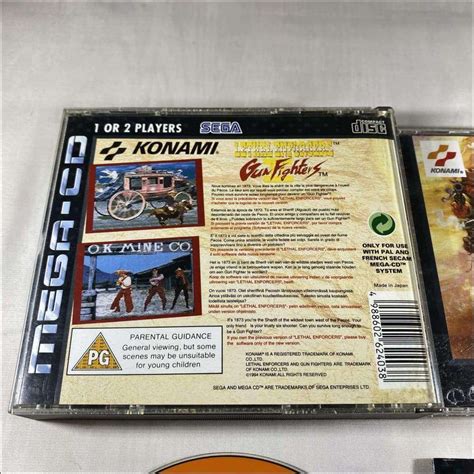Lethal Enforcers Ii 2 Sega Mega Cd Game Complete 29 99 8bitbeyond Retro Game Store Uk