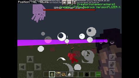 Engender Wither Storm Vs Crackers Wither Storm Youtube
