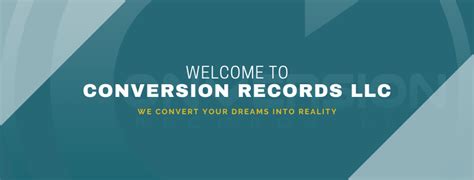 Conversion Records Llc Home Facebook
