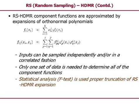 Global Sensitivity Analysis By Random Sampling — High
