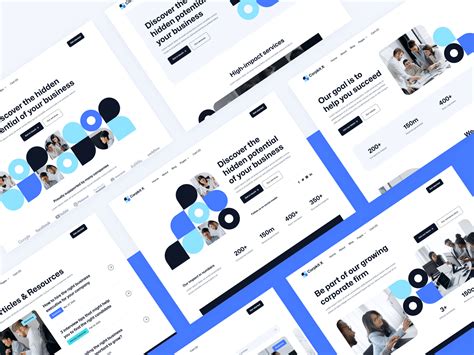 Consulting Company Webflow Template Corpkit X Brix Templates