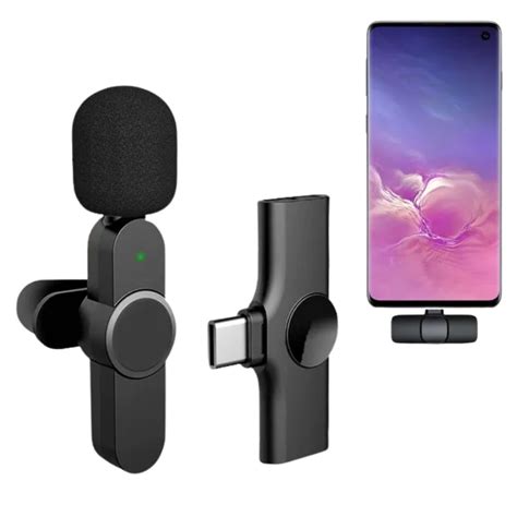 Lapela Microphone Microfone Sem Fio Android Xiaomi Samsung Submarino