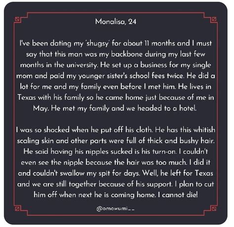 9 Ladies Share Their Worst Sugar Daddy Experiences Romance Nigeria