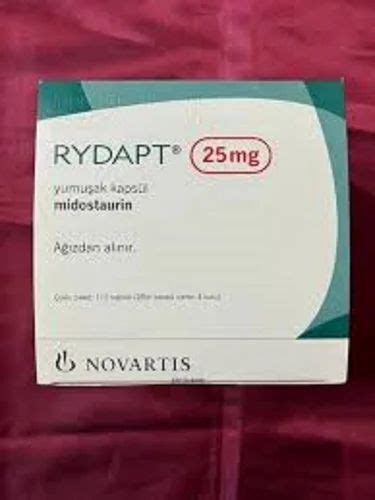 Rydapt Midostaurin Capsules 25 Mg At ₹ 108000 Box Tauritmo In Bengaluru Id 2855660157233