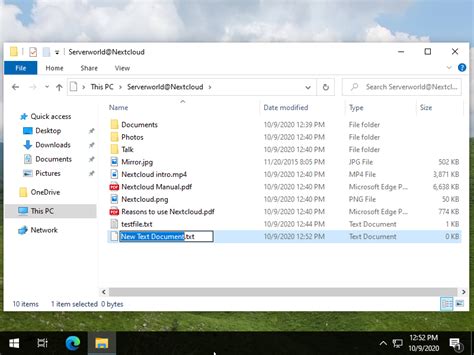 Ubuntu Lts Nextcloud Access Via Webdav Server World