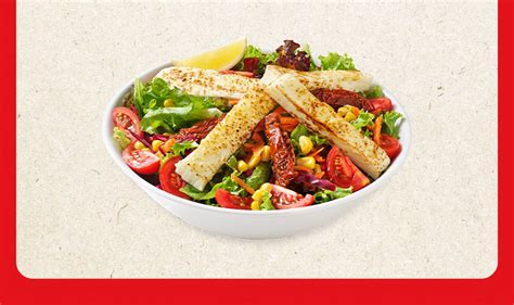 Halloumi Salad Extra Flavors Products Baydöner
