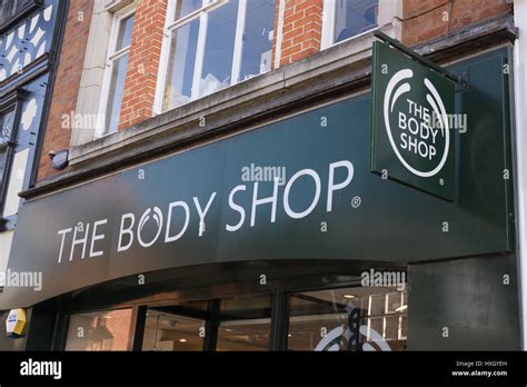 The body shop logo Banque de photographies et dimages à haute résolution Alamy