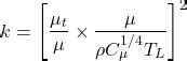 Turbulence Properties Calculator Flowthermolab