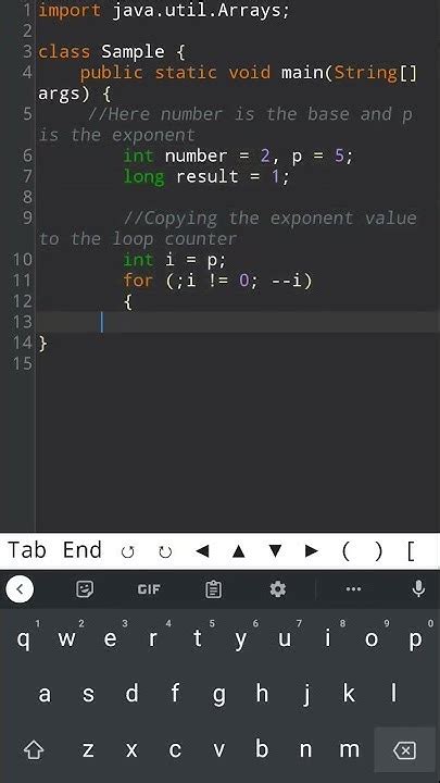 Power Of Number In Java Java Tutorial Shorts Shortsfeed Tiktok
