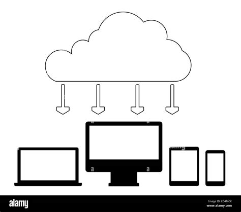 Cloud Computing Concept Stock Photo Alamy