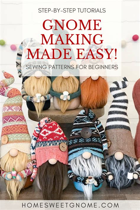 Learn How To Make Adorable Gnomes With Our Diy Gnome Making Kits Gnome