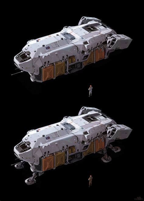 Artstation Halo 5 Transport Ship Sparth Spaceship Art Spaceship