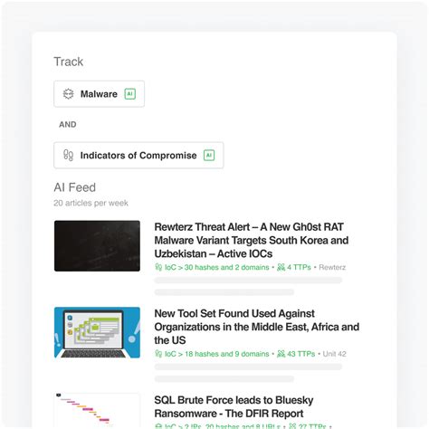 automatically collect and ingest open source iocs feedly threat