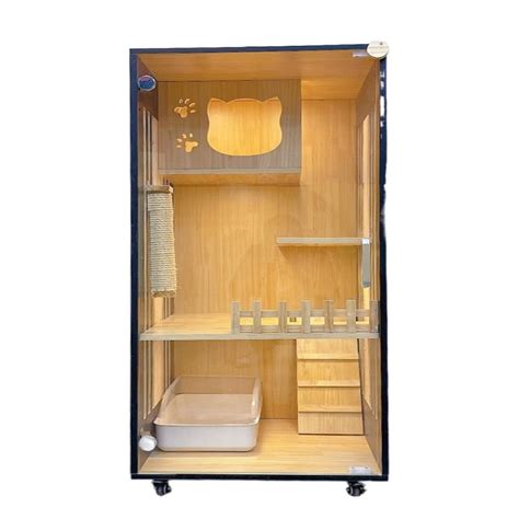 Buy Cat House Cat Cage Villa Home Cat Cage Indoor Cat Cat Cat House House Cat Villa Luxury Barge