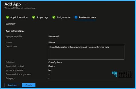 Easily Deploy Webex Using Intune Endpoint Manager HTMD Blog