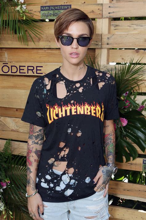 18 Times Ruby Roses Style Was On Point In 2015 Ruby Rose Style Ruby