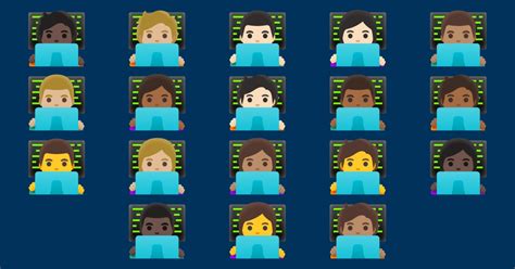 🧑‍💻 Coder Emojis 👨‍💻 👩‍💻 🧑🏻‍💻 🧑🏼‍💻 🧑🏽‍💻 🧑🏾‍💻