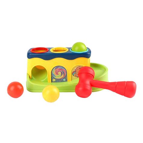 Развивающая игрушка Solmax стучалка с шариками и молотком для малышей ...