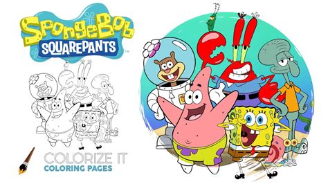Spongebob Squarepants Coloring Book Youtube