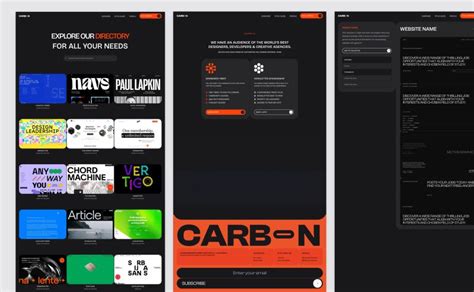 Michael Andreuzza On Linkedin Carbon — Astro Js And Tailwind Css V4 Directorycuration Website
