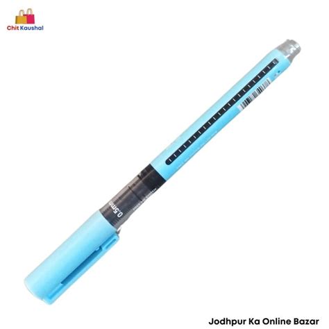Saino Roll On Roller Ink Pen Blue Chit Kaushal Jodhpur Ka Online Bazar