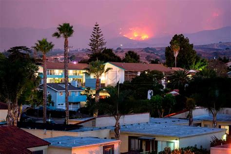 Cave Fire Erupts In Santa Barbara County Scorching 4300 Acres Good