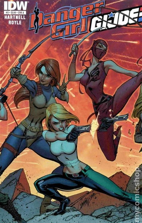 Danger Girl Gi Joe 2012 Idw 3a Danger Girl J Scott Campbell Scott