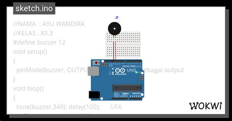 Buzzer Yaa Wokwi Esp32 Stm32 Arduino Simulator