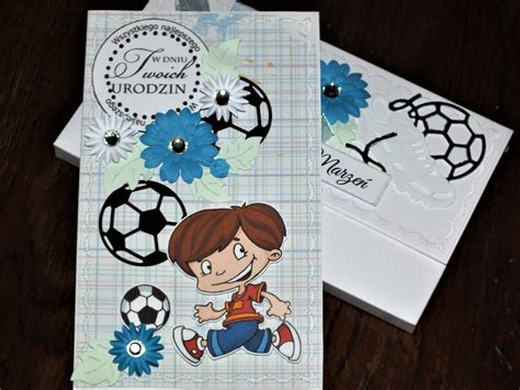 DecorZoAn Kartka urodzinowa dla fana piłki nożnej