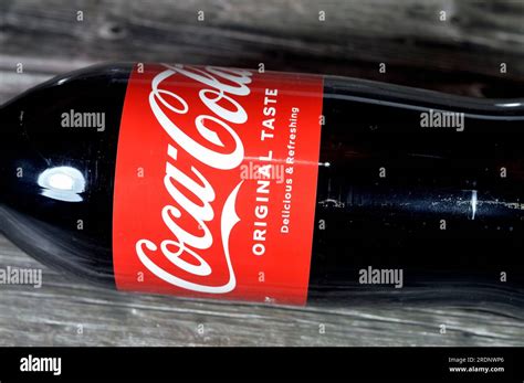 Le Caire Egypte Juillet 18 2023 Coca Cola Ou Bouteille En