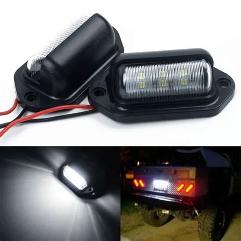 QUIPEZ VOTRE VOITURE Avec Plaque D Immatriculation Lumineuse Et