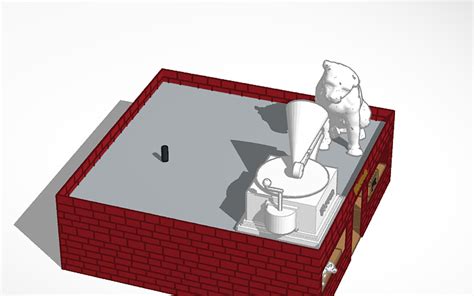 3d Design Multicolor Record Store Shop Tinkercad