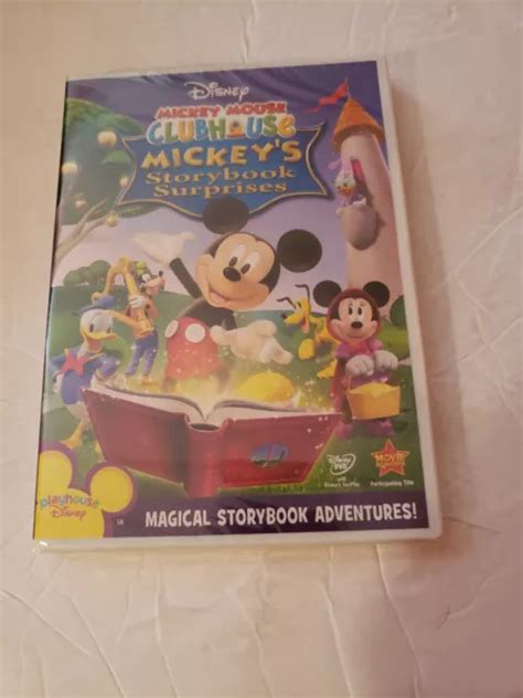 Mickey Mouse Clubhouse Mickeys Storybook Surprises Dvd 2008 Neuf