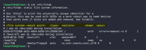 Mount And Unmount File Systems In Linux