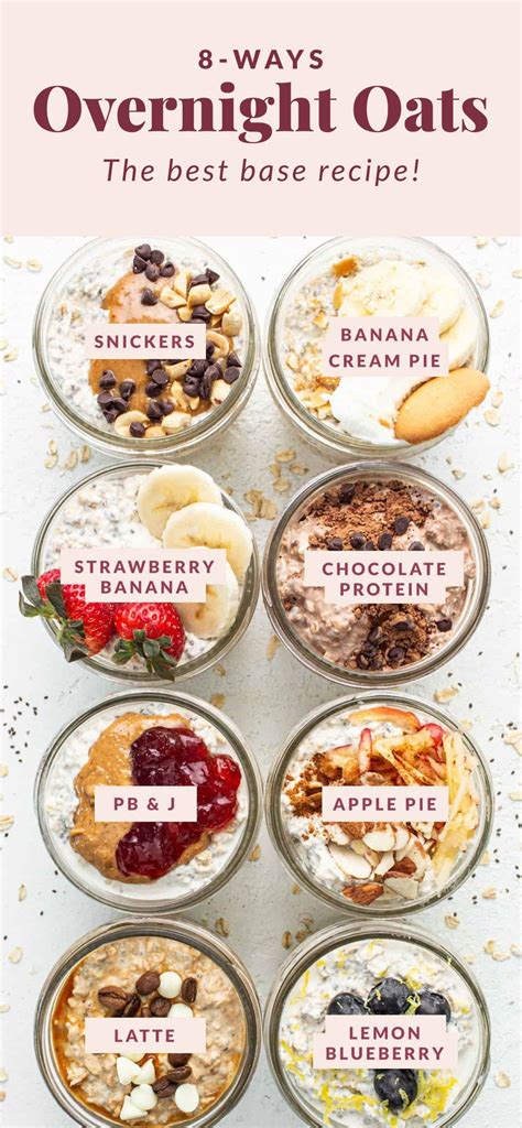 You Cant Go Wrong With Overnight Oats For Breakfast Our Famous