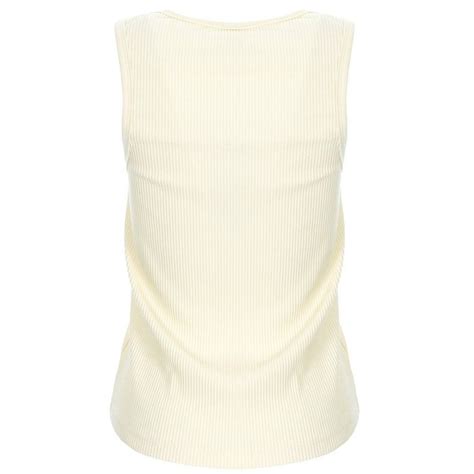 England Netball Ribbed Netball Fitted Vest Stone £8 00