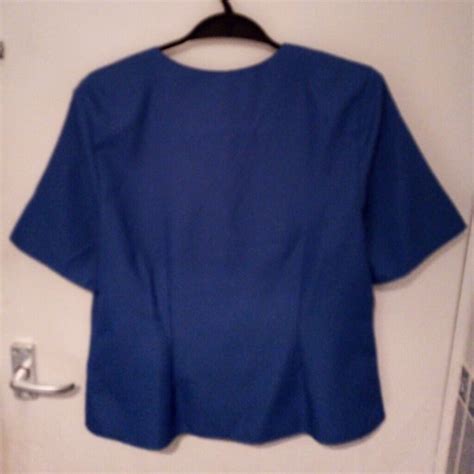 Vintage 1980s Shoulder Pad Jacket Size 16 Dry Cleaned In Heathrow