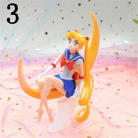 Мультфильм Аниме Сейлор Мун Усаги Цукино Игрушечная модель Пвх купить с доставкой по выгодным