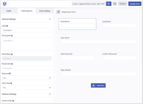How To Create A Custom User Registration Form In Wordpress
