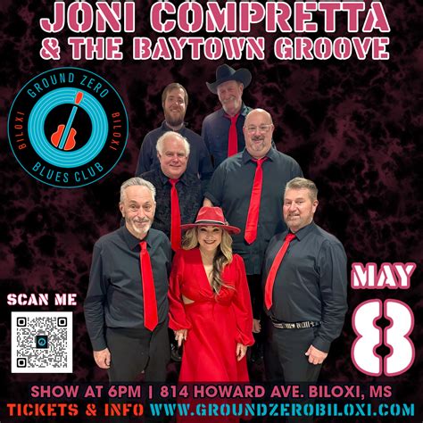 Joni Compretta And The Baytown Groove Ground Zero Biloxi
