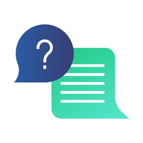 Icono De Preguntas Y Respuestas Generic Flat Gradient