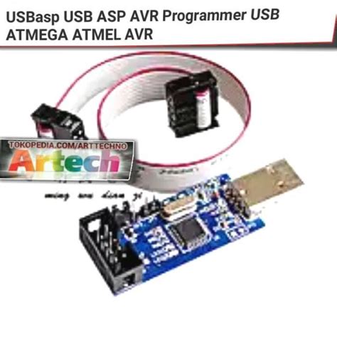 Jual Usbasp Usb Isp Asp Avr Programmer Usb Atmega Atmel Avr Shopee