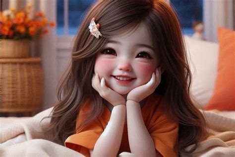 جذاب ترین مدل های تصویر عروسکی دخترانه زیبا و کیوت