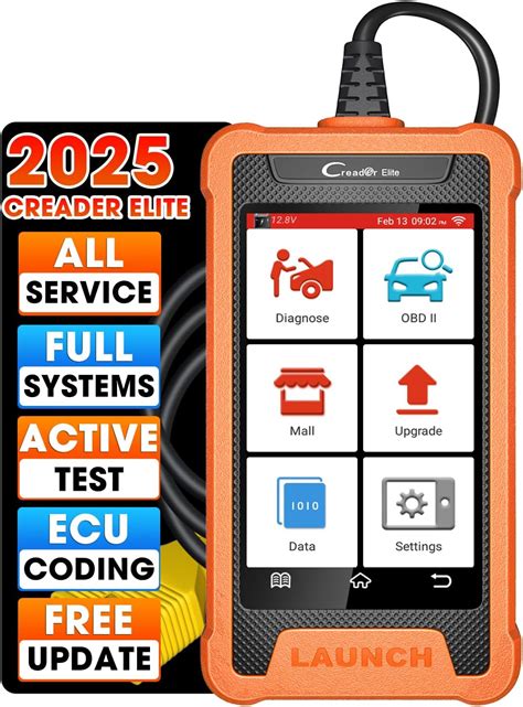 Amazon.com: LAUNCH Creader Elite For BMW OBD2 Scanner, 2025 Full Systems Diagnostic Bi ...