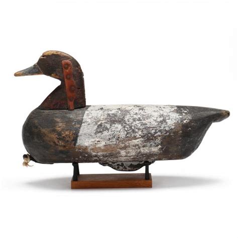 Early Currituck Redhead With Foundry Anchor Weight Lot 3288 Spring