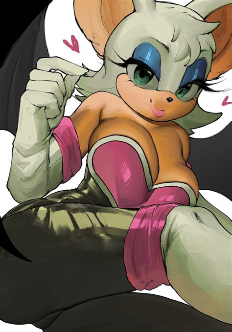 Rouge The Bat Sonic Drawn By Maisujim Danbooru