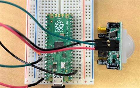 Подключаем к Raspberry Pi Pico пироэлектрический датчик движения Hc