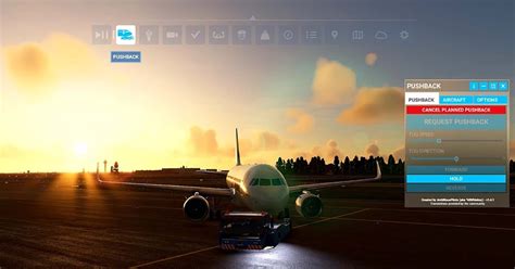 Msfs2020 Flight Simulator 2020pushback Toolbar Addon V141