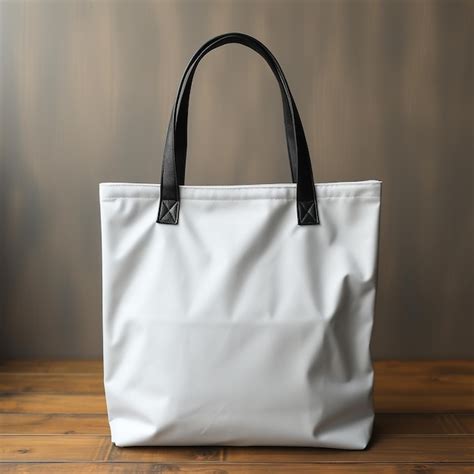 Premium Ai Image Canvas Bag Mockup Of Fabric Tote Cloth Totebag With
