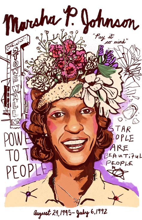 Marsha P Johnson Quotes Shortquotescc
